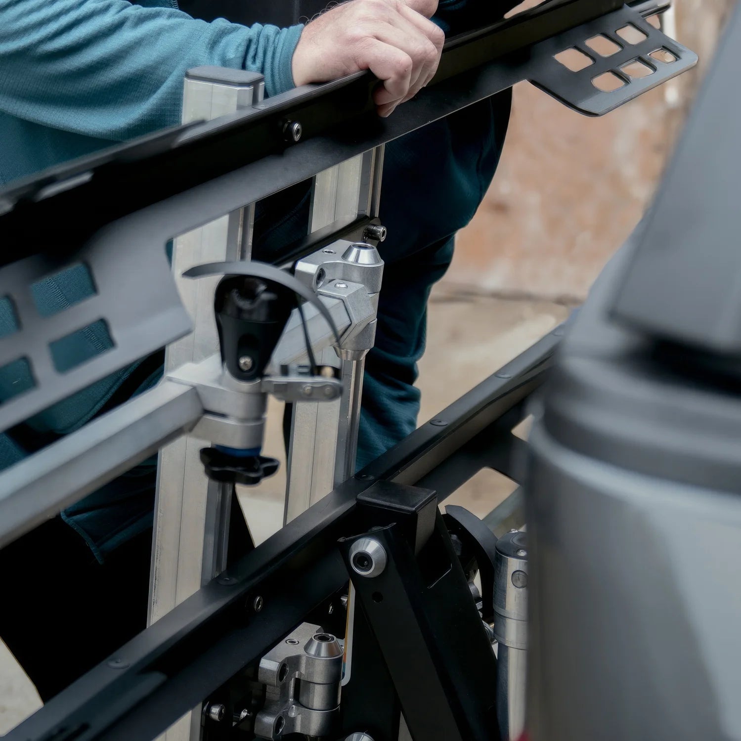 The Lifter with Two Bike Mounts - Rear Mounted Bike Rack for E-bike ...